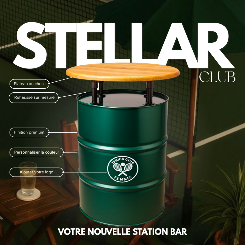Spécialiste du Baril décoratif | Bar industriel | Art Déco